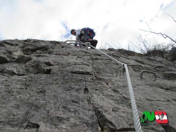 Montagne di escursioni: Ferrata Anelli delle Anguane