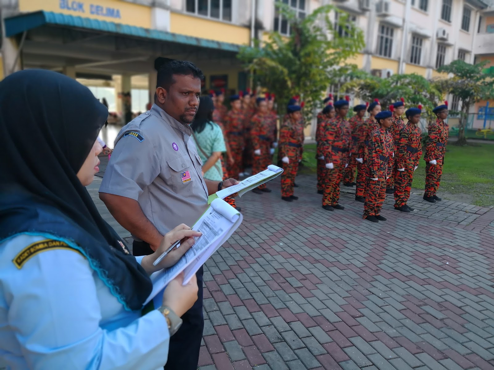 Pertandingan Kawad Kaki 2018 - SMK Taman Bukit Indah, Johor Bahru