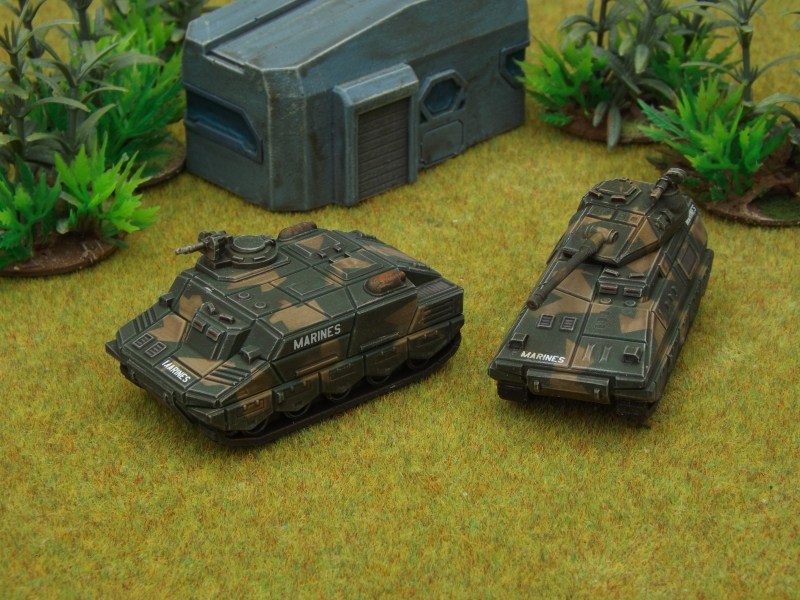 Wargame News and Terrain: Brigade Models: New 15mm SciFi Vehicles