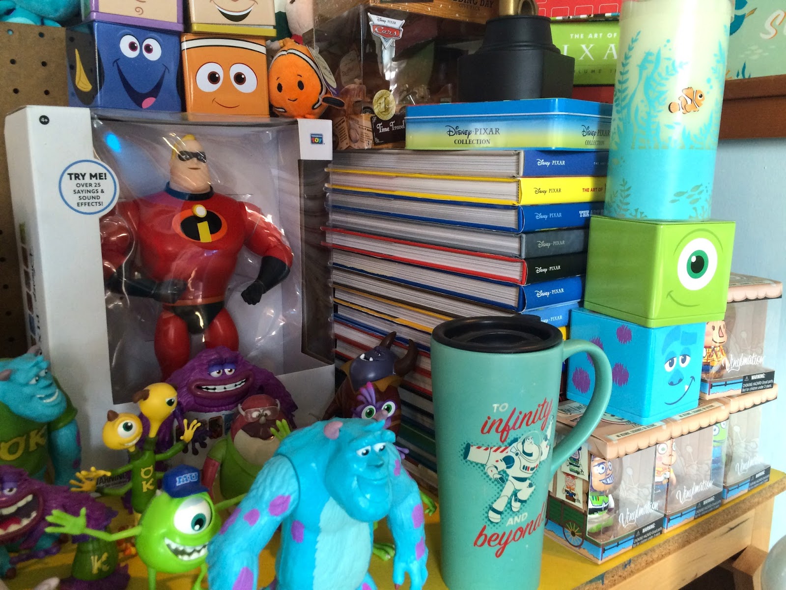 Dan the Pixar Fan: All My Pixar Collection Togther