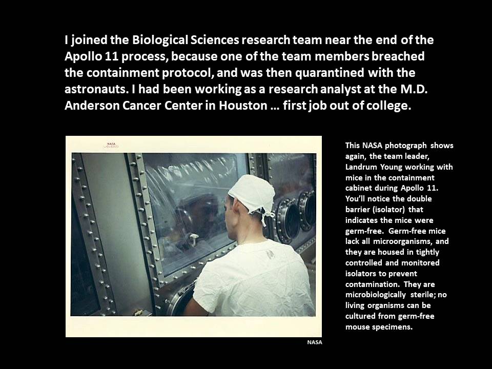 Fifty Years Ago at the Lunar Receiving Laboratory (1969-2019)