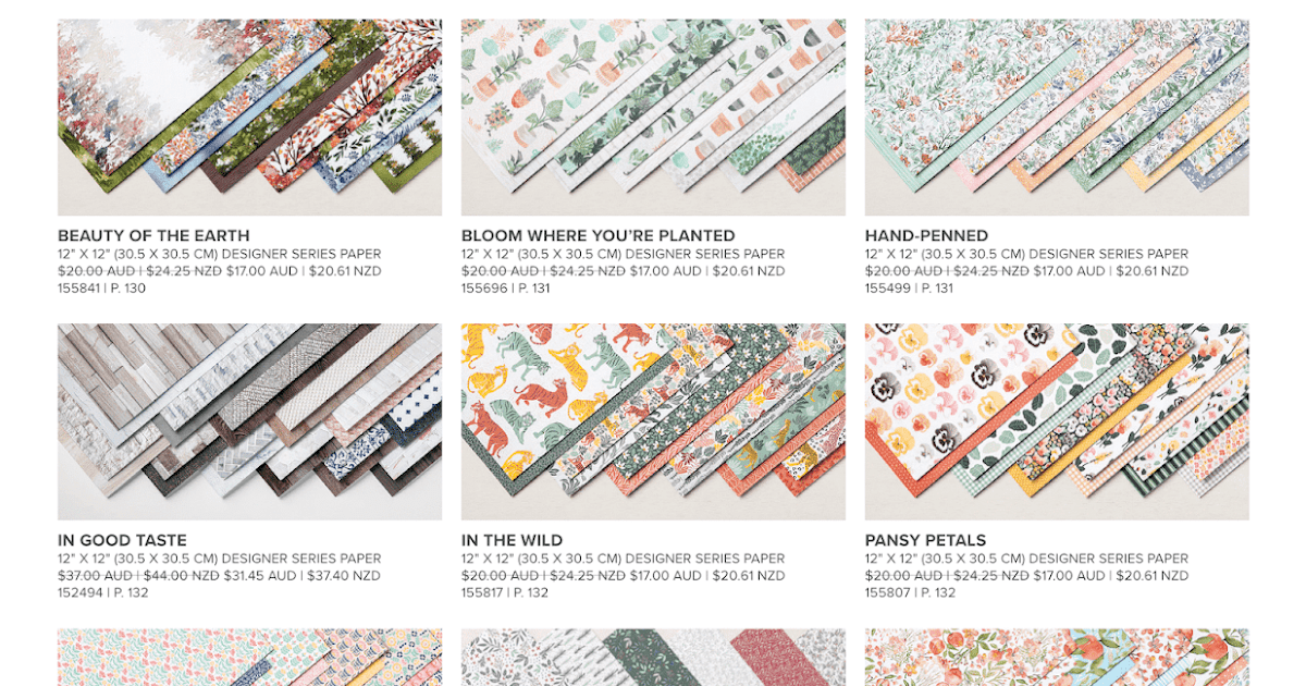 Hand-Penned Designer Series Paper with Color & Contour Bundle