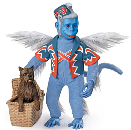 Curiozity Corner: Winged Monkey and Toto Portrait Figure Set by Ashton ...