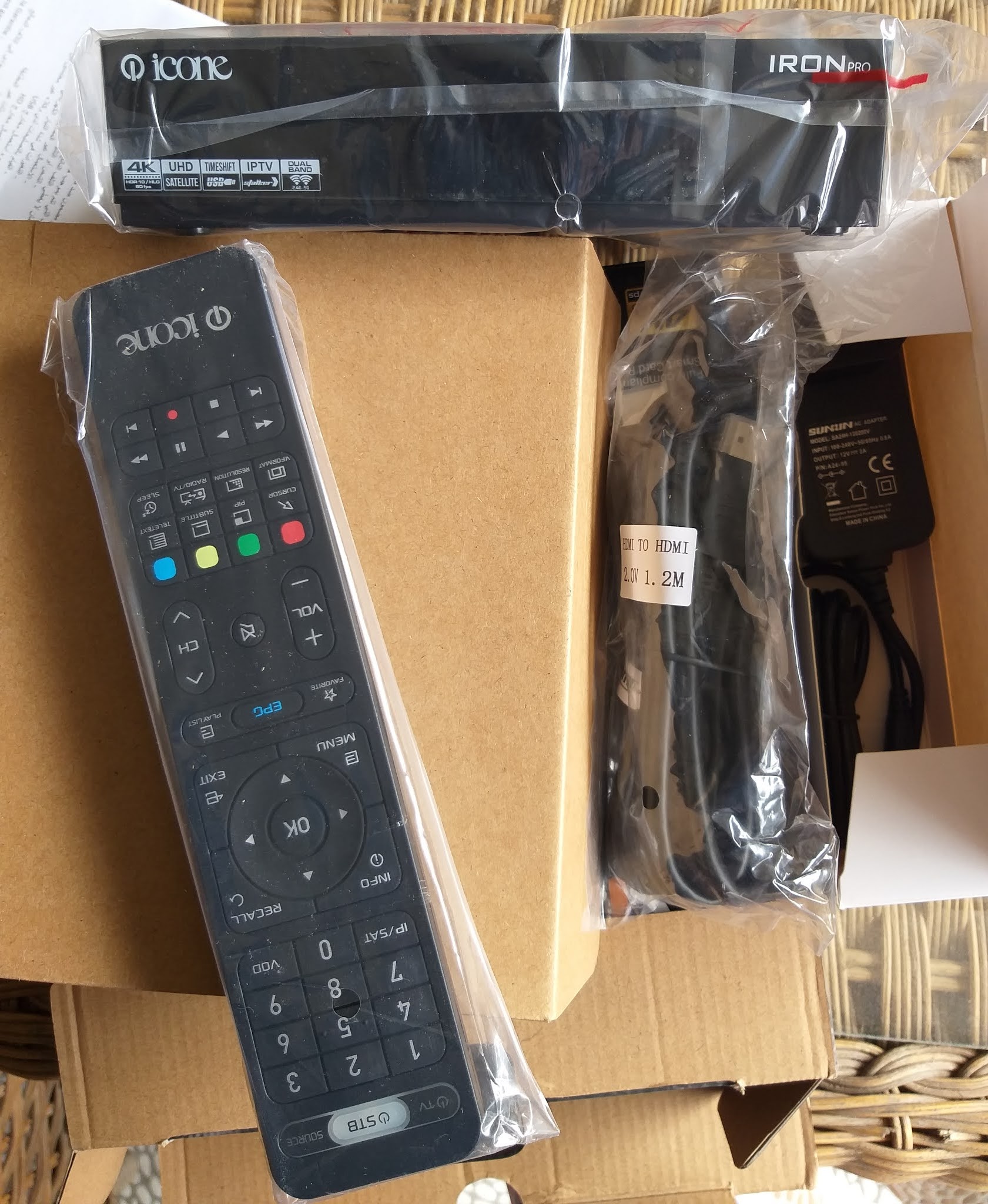 ICONE IRON PRO ANDROID 4K العملاق رسيفر اندرويد ايكون ايرون برو ...