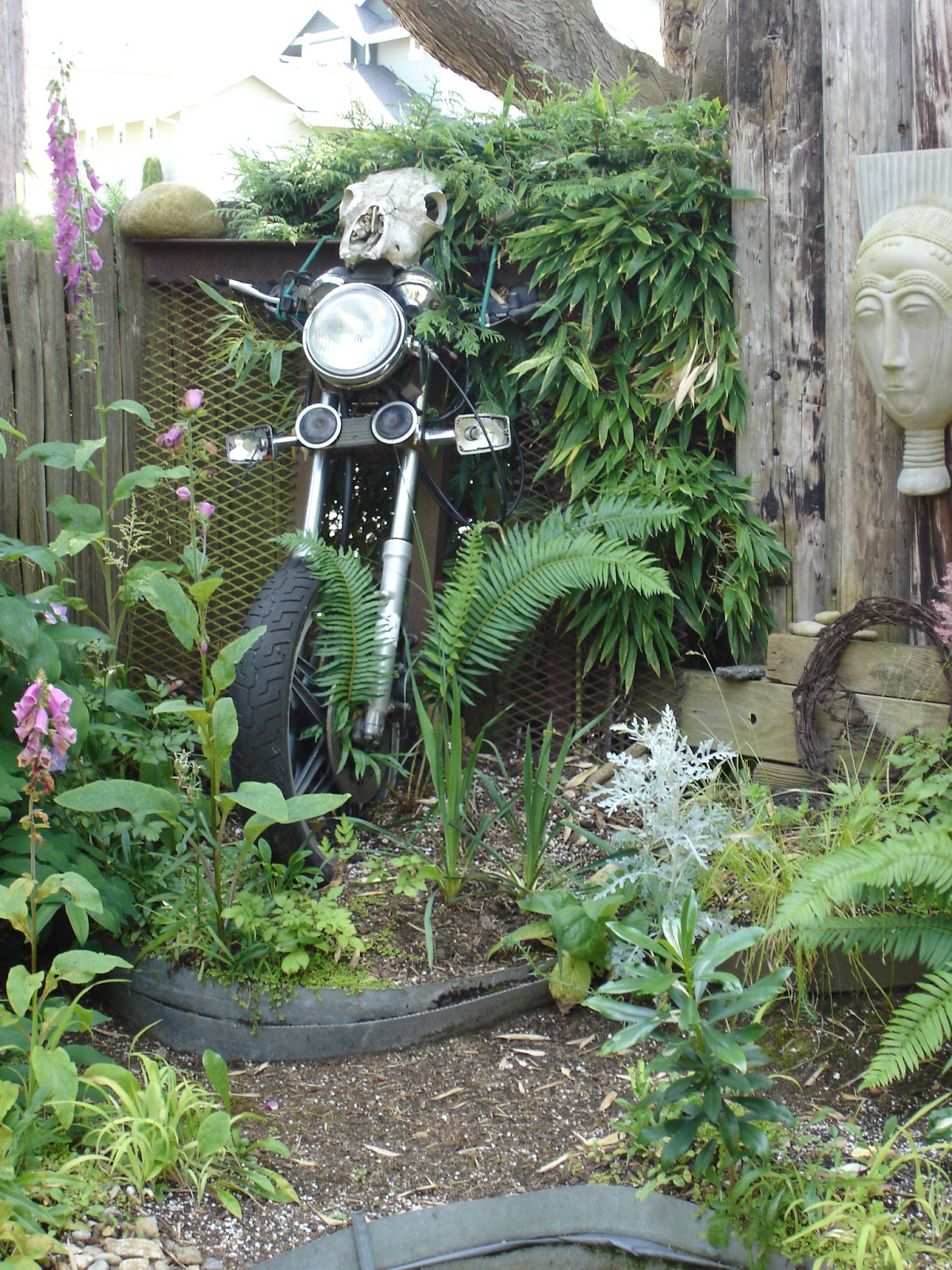 The Outlaw Gardener: A road less traveled; The garden of Mike Adcock