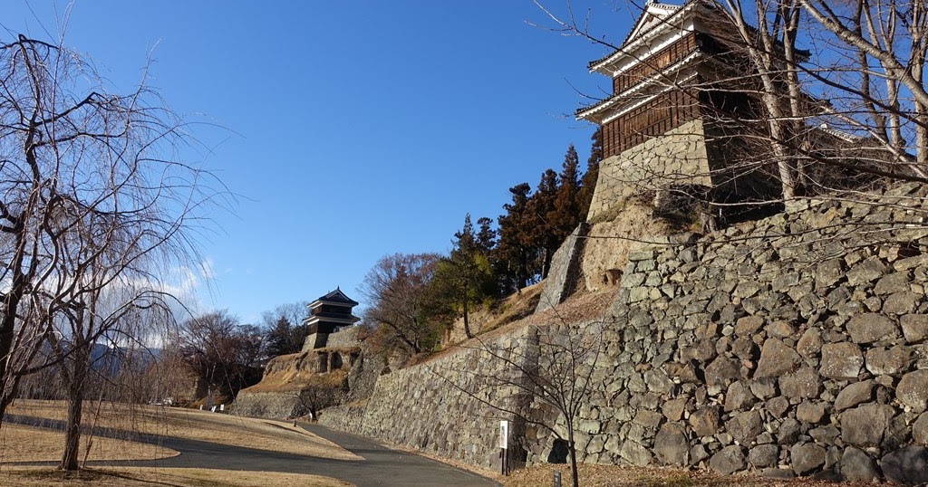 Japanese Castle Ruins: Ueda Castle (上田城)