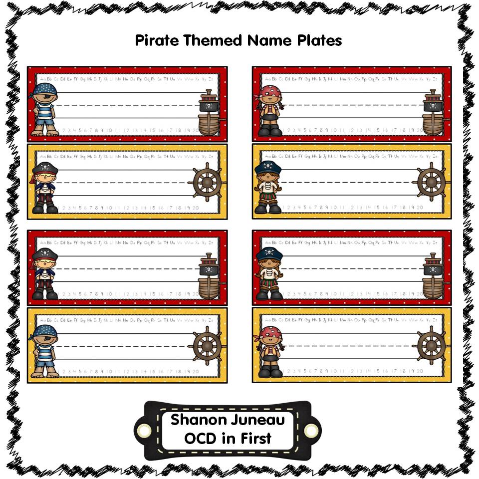Pirate Themed Classroom | OCD in Elementary