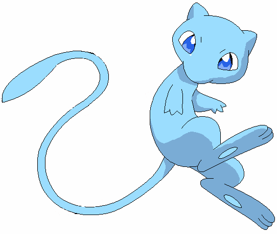 Periwinkle Blue: Pokemon Cake - Mew a Space Pokemon