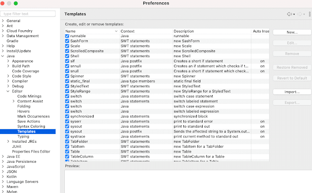 Eclipse System.out.println Shortcut for windows and mac os versions ...