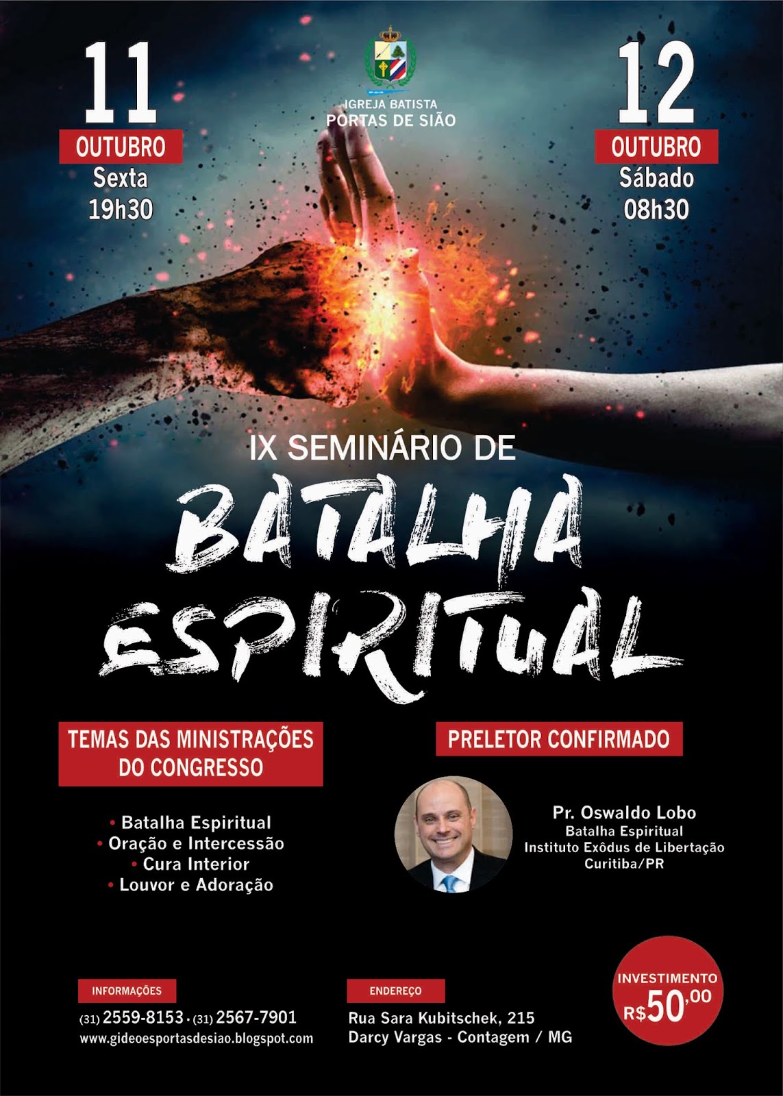 GideÕes Da OraÇÃo Portas De SiÃo 9º SeminÁrio De Batalha Espiritual