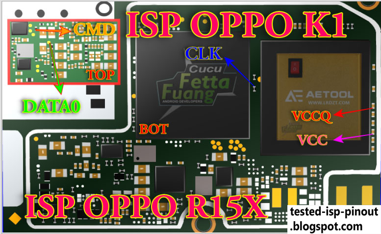 ALL OPPO ISP PINOUT IMG