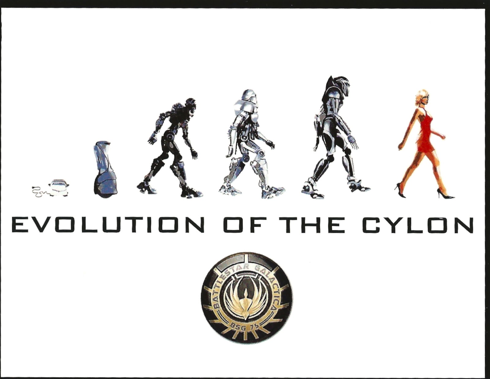 My Favorite Movies and Stars: Battlestar Galactica, Evolution of the Cylon