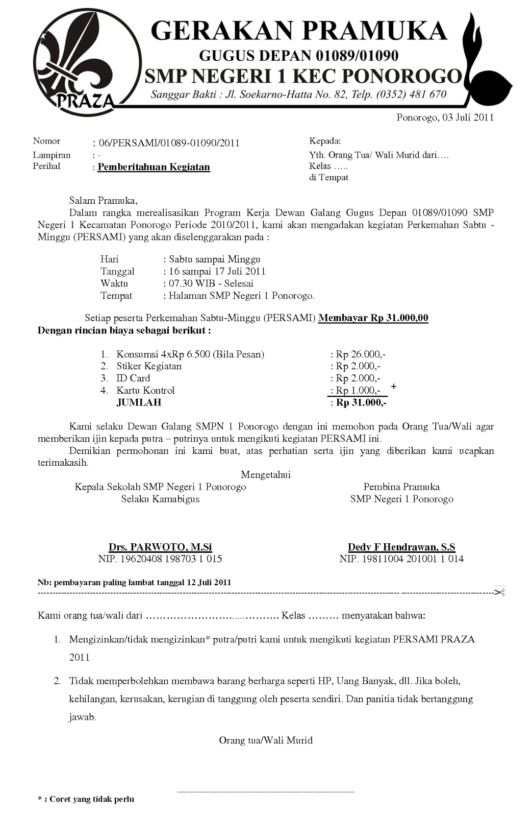 58+ Contoh Spanduk Pramuka Persami