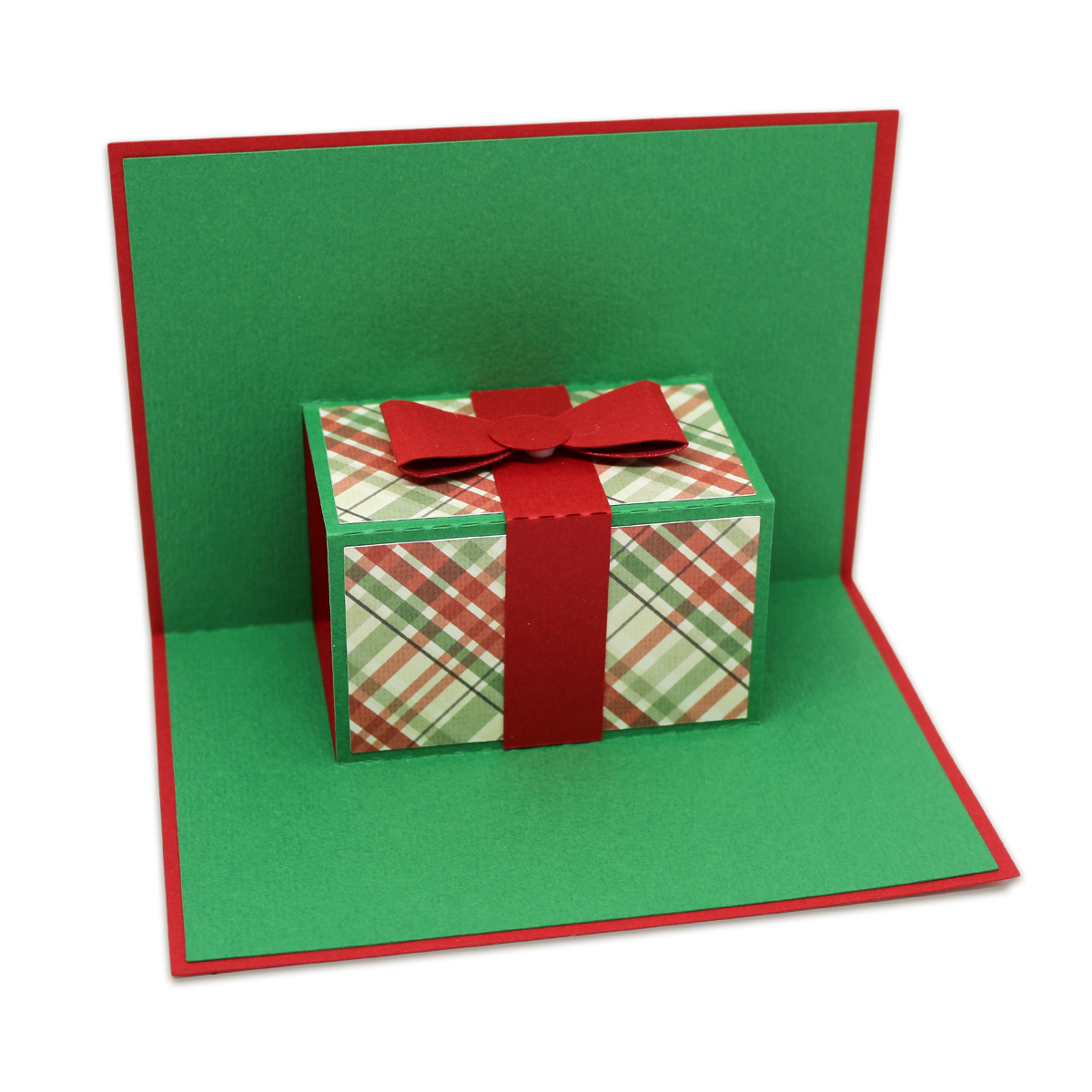 Pop-Up Present Card and Layered Bow | Bits of Paper