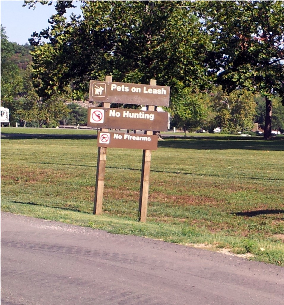 Forsythbiz: A sign of the times? River Run Park in Missouri.