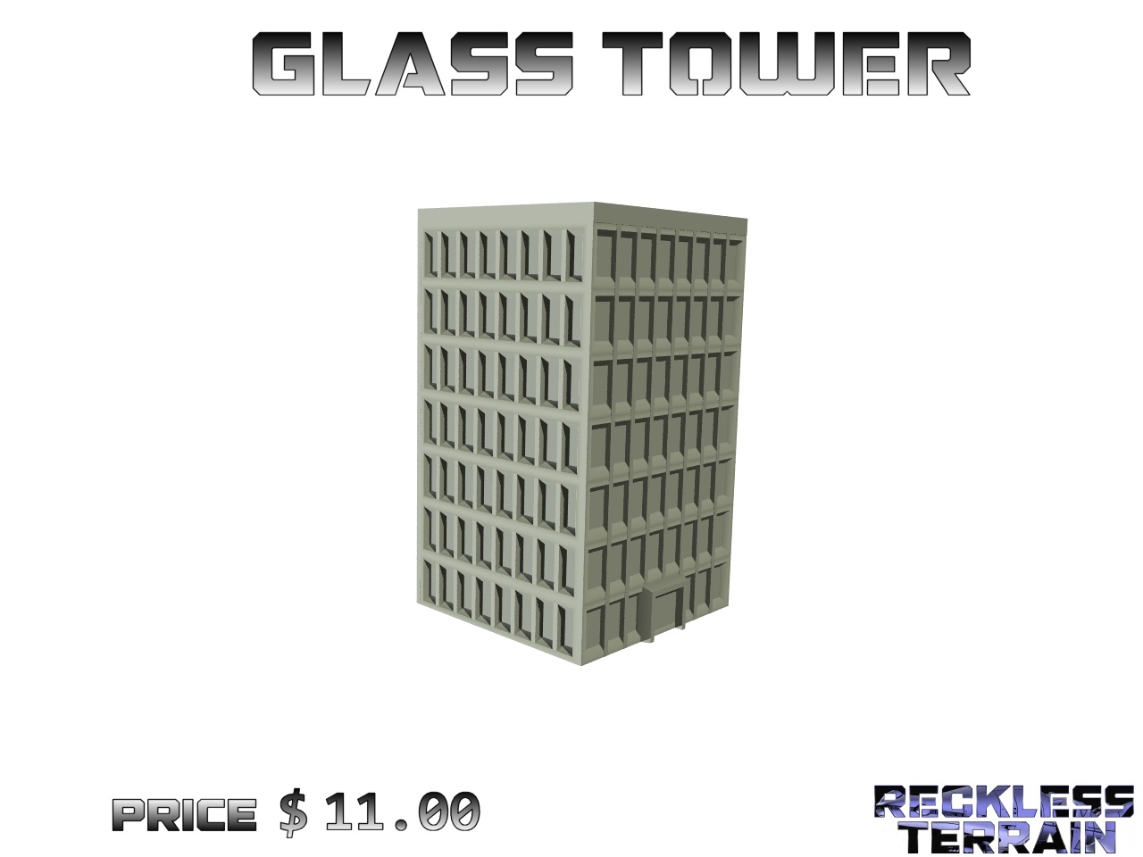 Reckless Terrain: Glass Tower Building