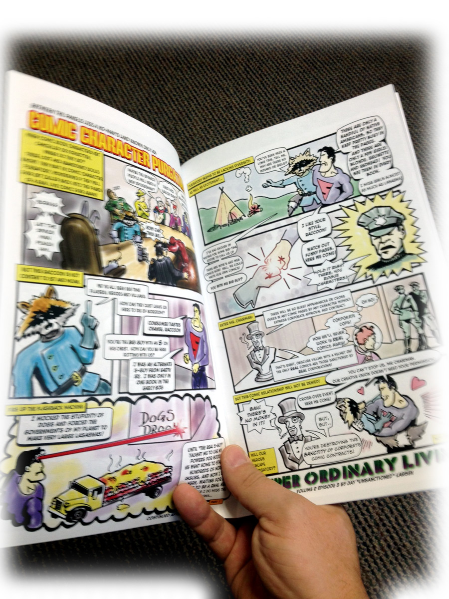 Thunder Echo Blog: Comic Book Physical Update