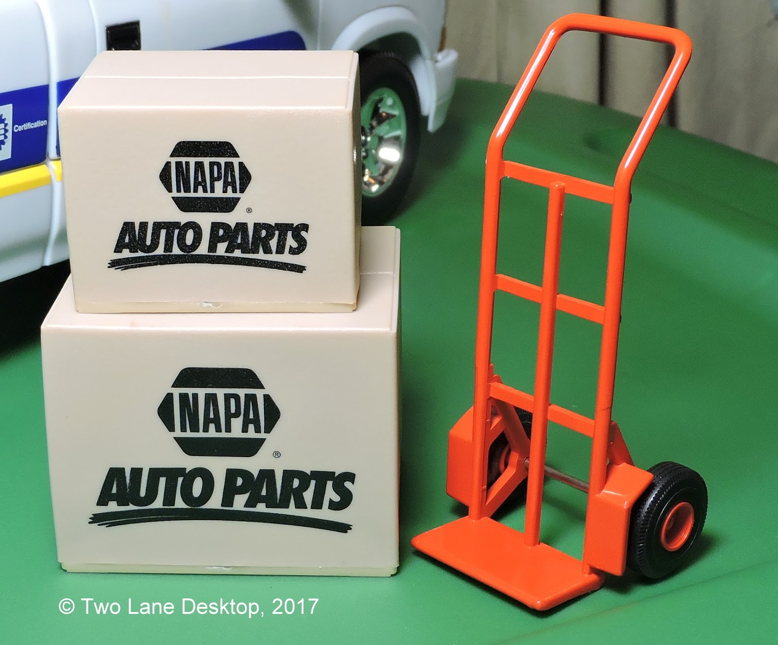 NAPA Auto Parts Delivery Truck 2002 Chevy S-10 pickup 1:12 scale (est.)