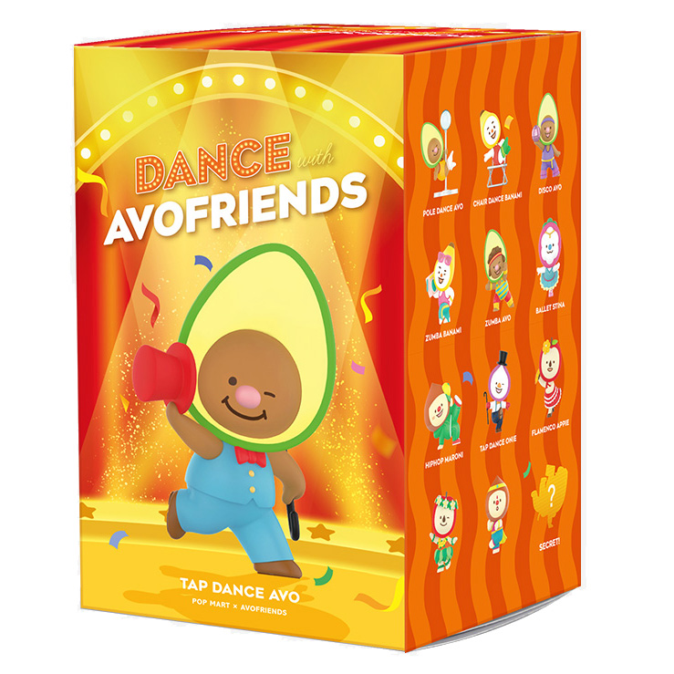 Pop Mart Tap Dance Avo Avofriends Dancing Series Figure | The Toy Pool