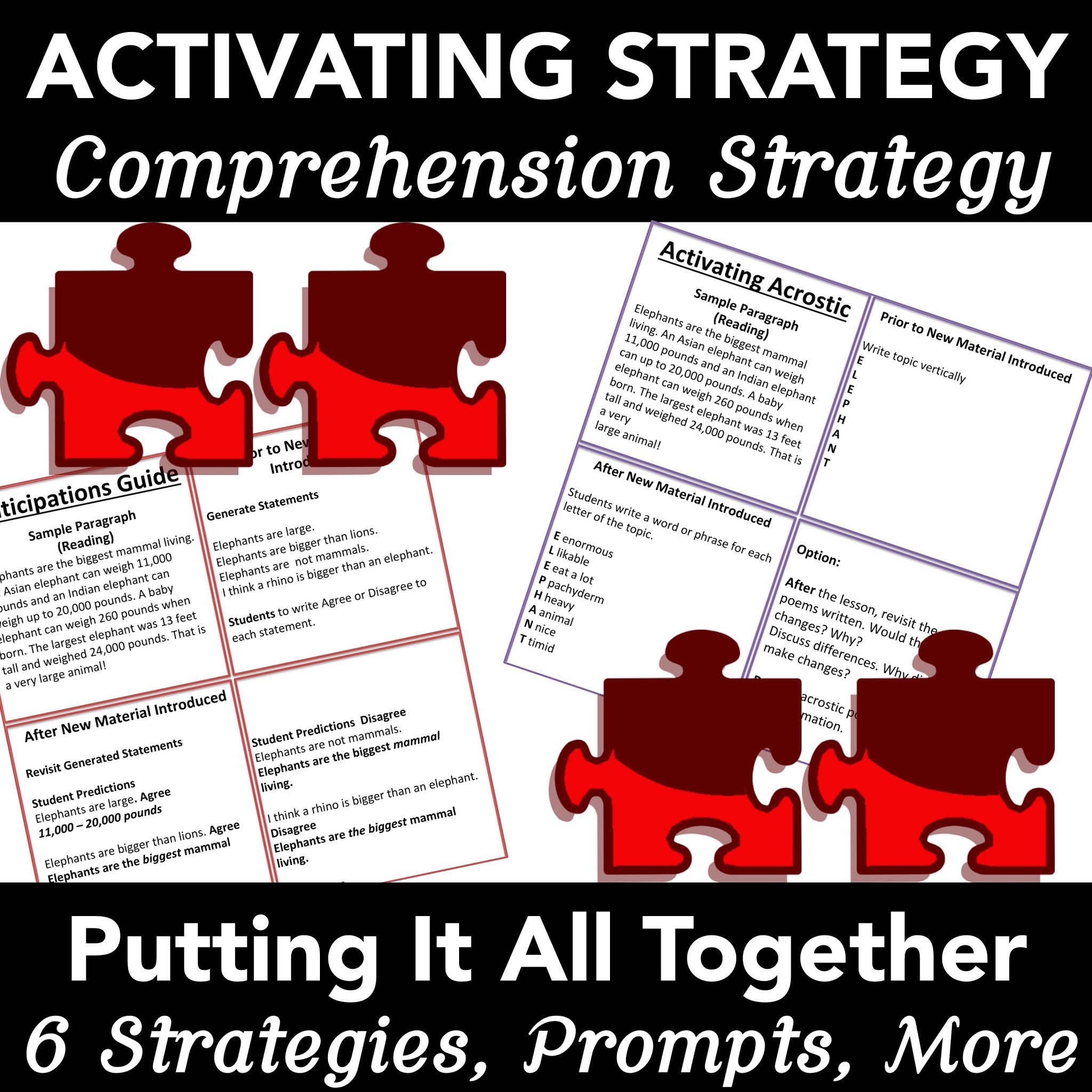 ELA An Easier Way: The Best Approach to Teach Comprehension