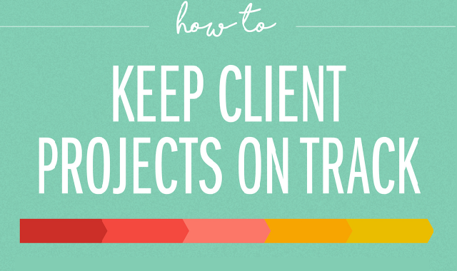 Client Projects Management #infographic - Visualistan