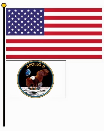 The American Flag Daily: Apollo 11