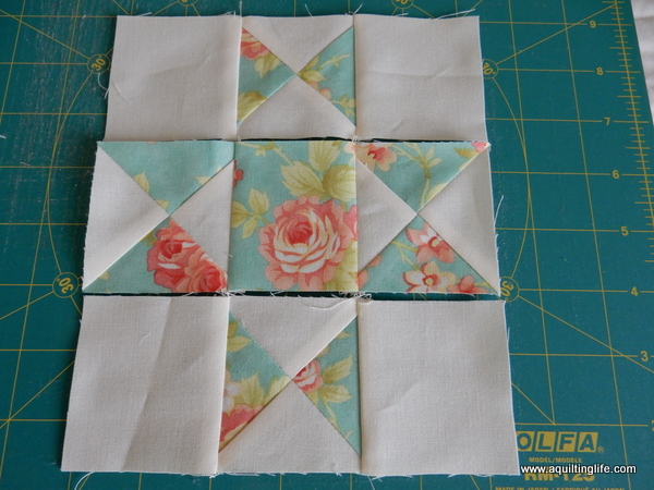 Summer Patchwork Sampler Quilt: Ohio Star - A Quilting Life