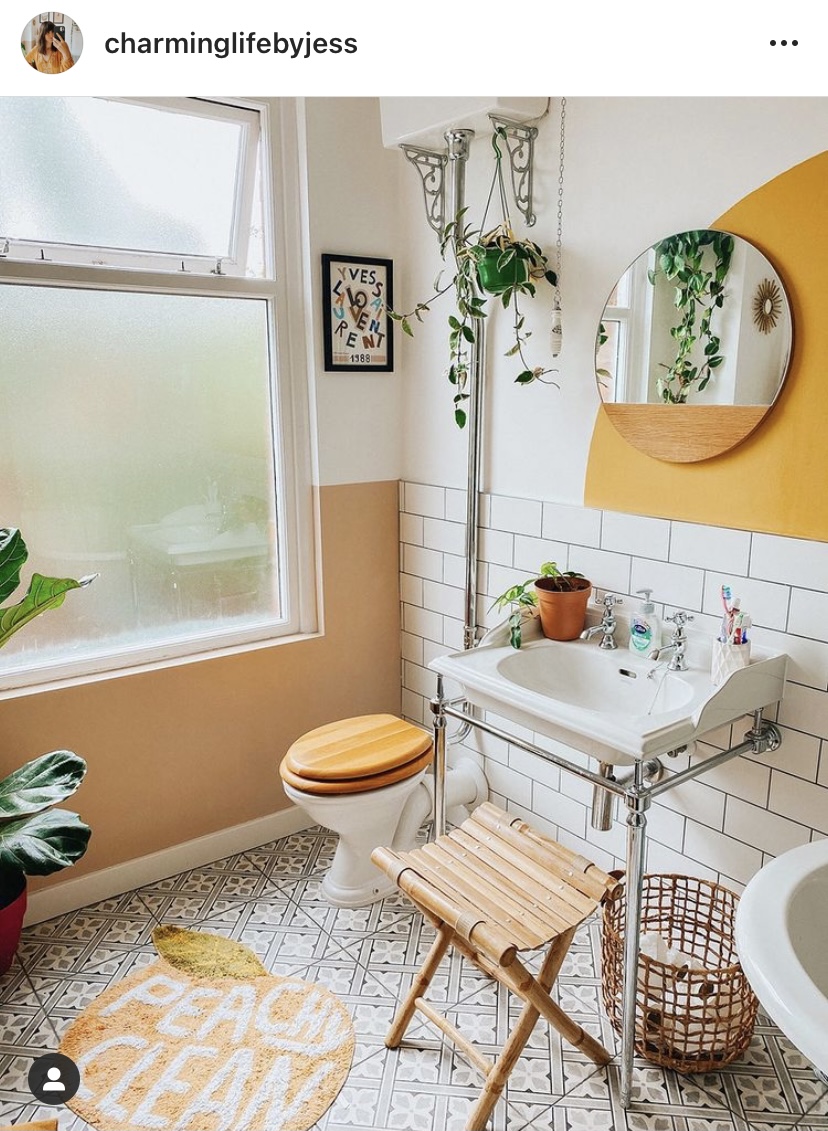 10 simple ways to add colour blocking to your home | Dove Cottage