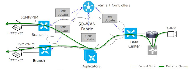 Multicast and Cisco Viptela SDWAN Solution - The Network DNA
