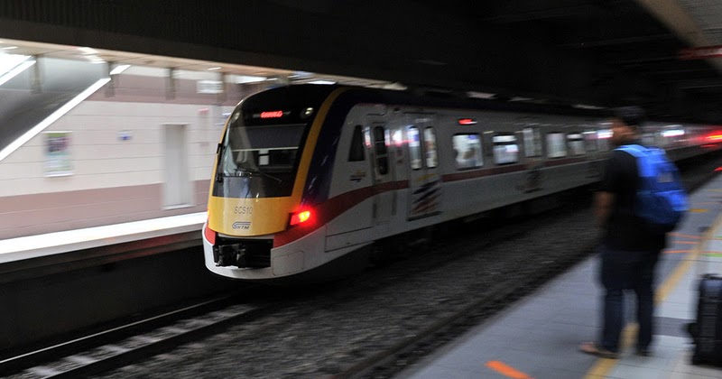 1Media.My: Komuter Stesen Bank Negara Terjejas Akibat Tren Kargo ...
