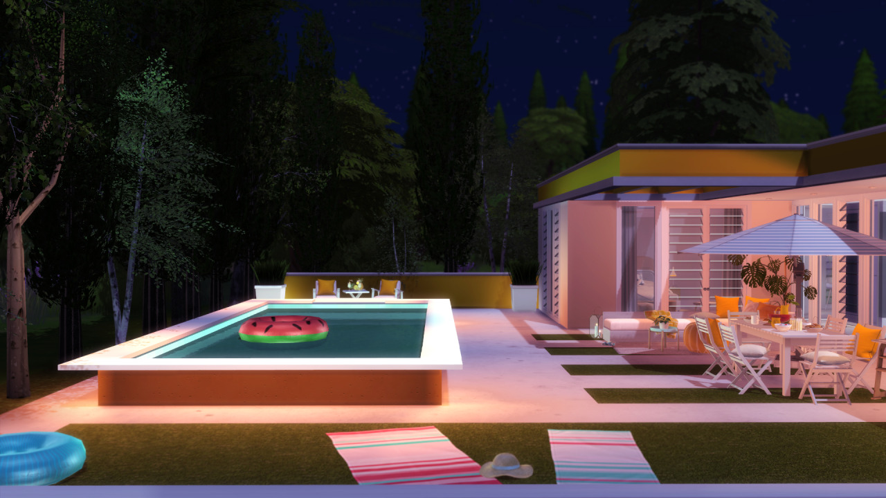 SIMS 4 | | MODERN VACATION HOME FOR A SMALL FAMILY - Bárbara Sims