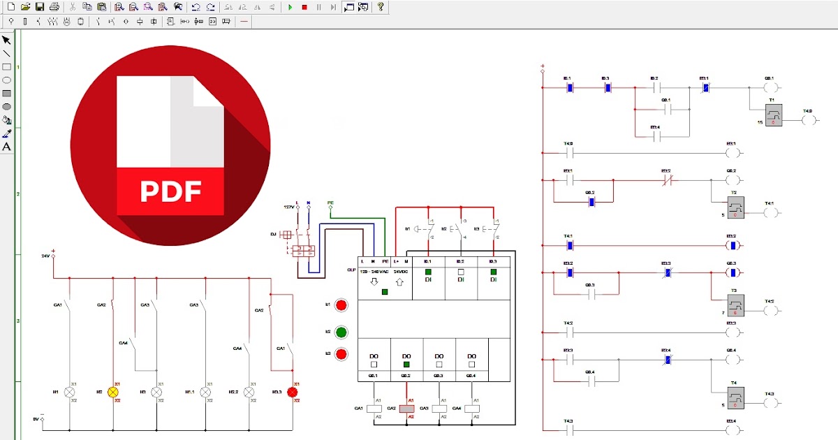 Criar PDF no CADe SIMU - Ensinando Elétrica | Dicas e Ensinamentos