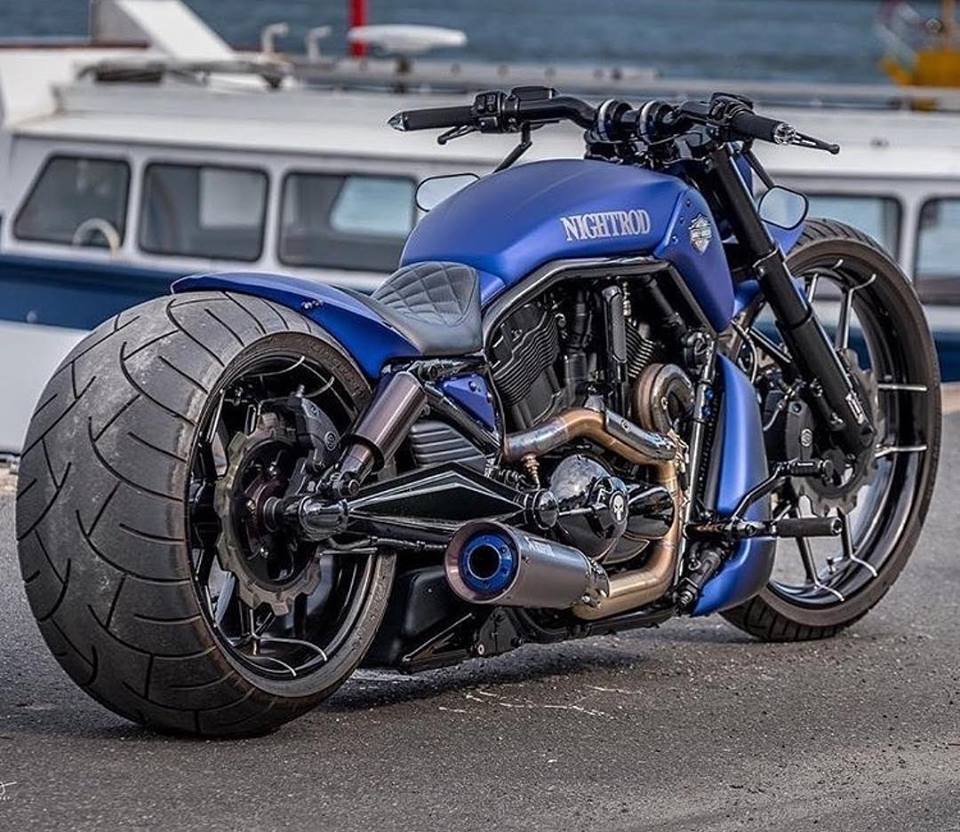 biker excalibur II: Blue Motorcycles