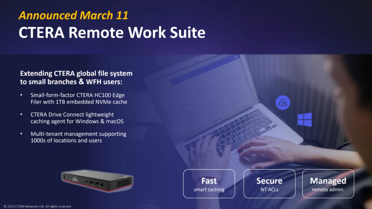 CTera introduces a far edge caching device ~ File Storage Technologies ...