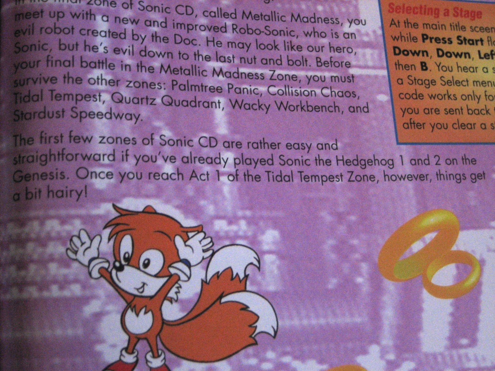 Sega Memories: Sonic CD's Secret Strategy Guide