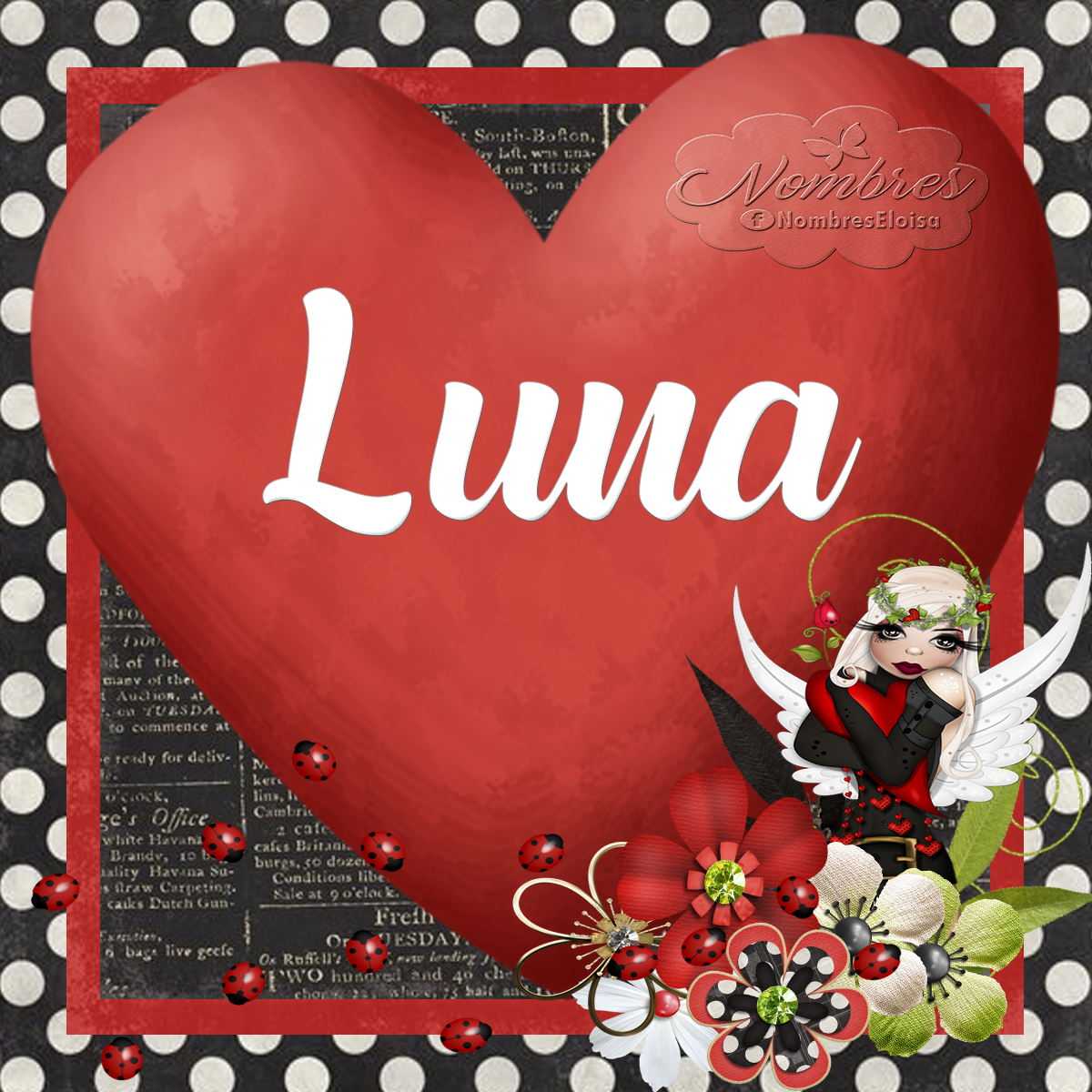 Corazón de lunares y Katarinas