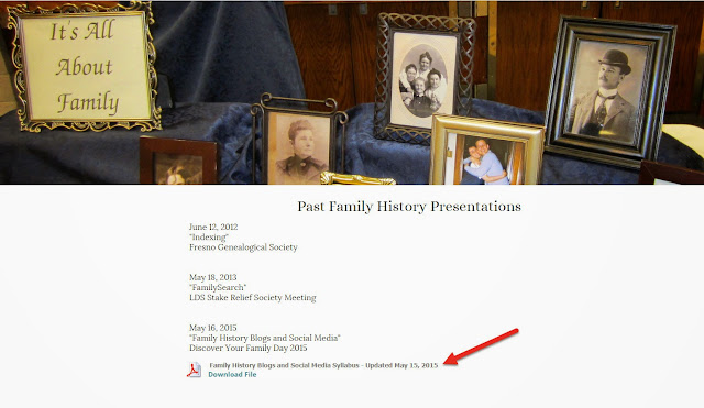 Jana's Genealogy and Family History Blog: My "Family History Blogs and ...
