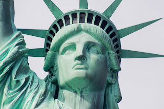 Statue of liberty original color | Why is the Statue of Liberty green ...