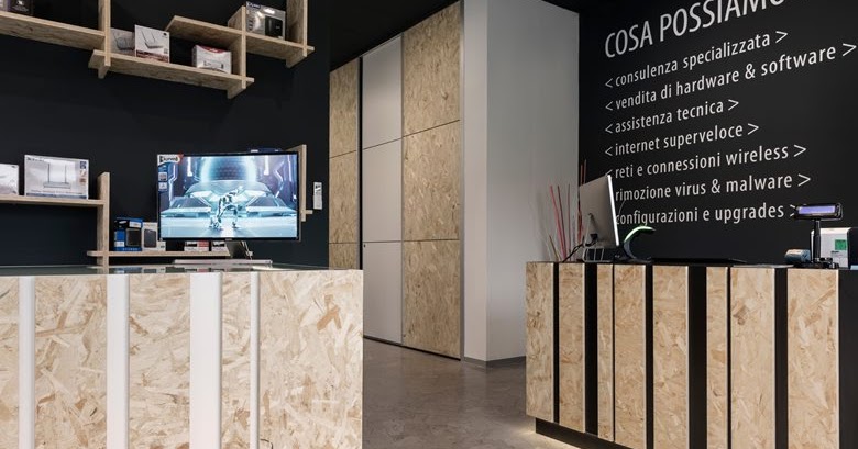 OSB FURNITURE: FURNITURE FOR A COMPUTER SHOP