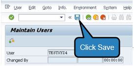 SAP Security: Creating New User Account using Transaction Code SU01