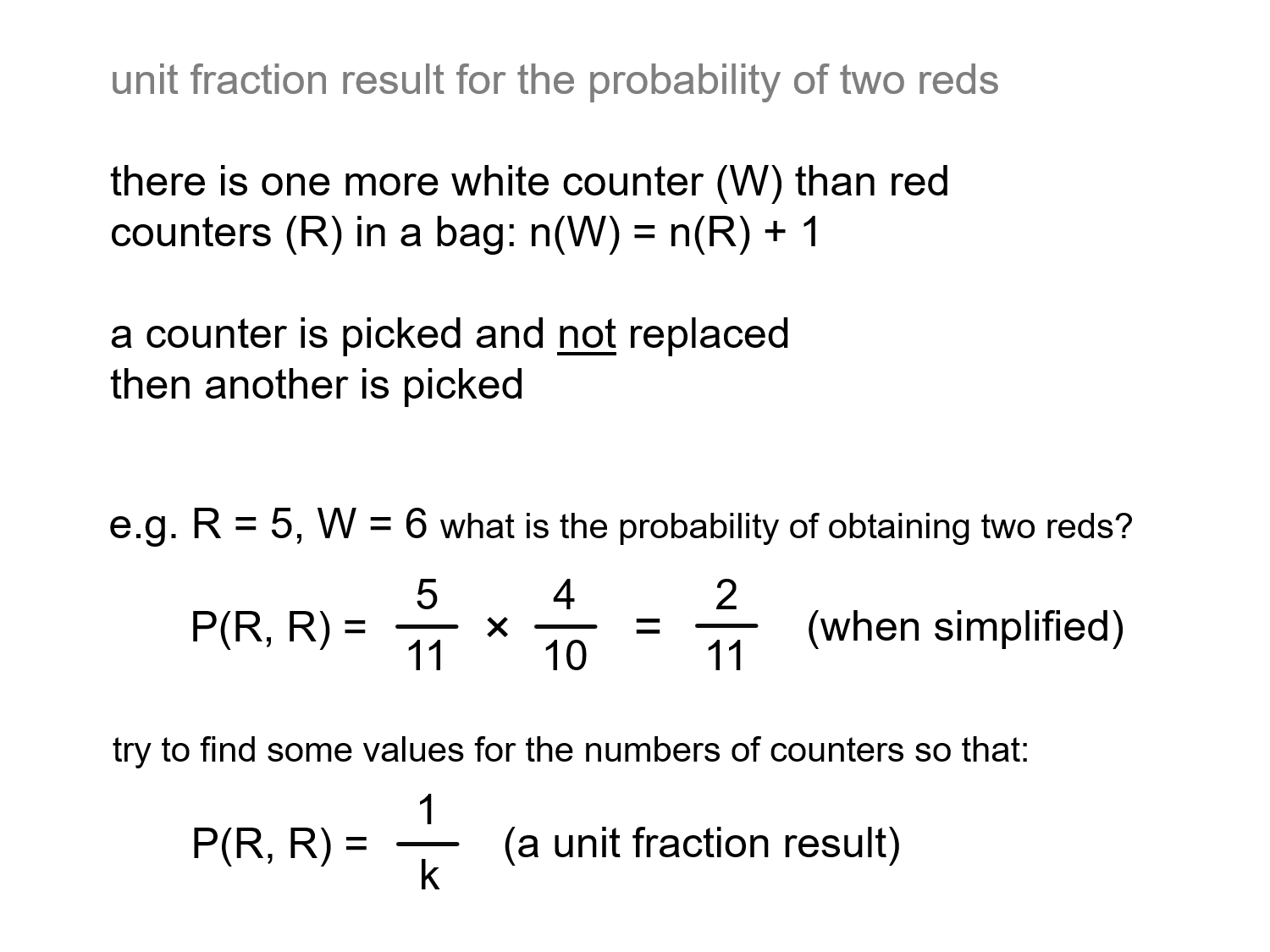 MEDIAN Don Steward mathematics teaching: unit fraction from consecutive ...