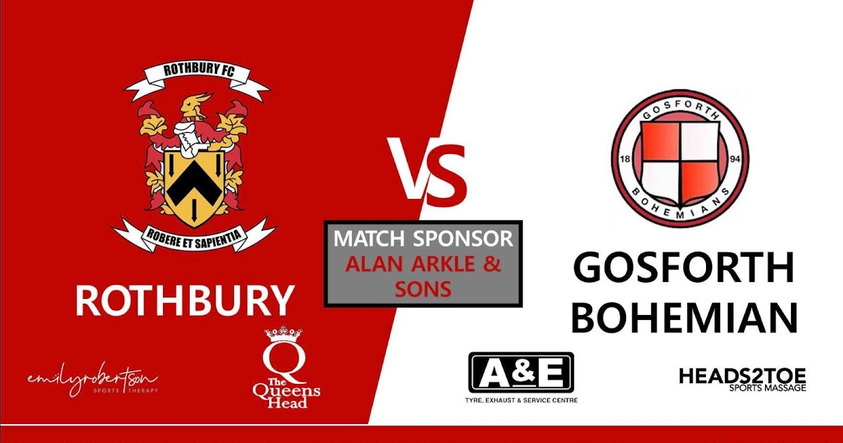 MATCH PREVIEW: ROTHBURY v. GOSFORTH BOHEMIANS
