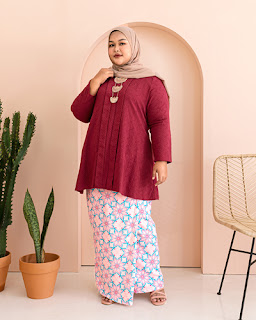 Baju Raya Plus Size 2021 | MisClaire | AYUE IDRIS