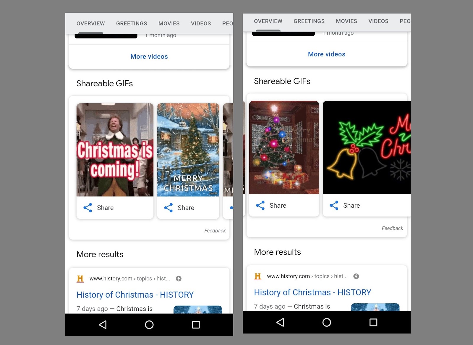Google’s New Search Carousel Features GIFs