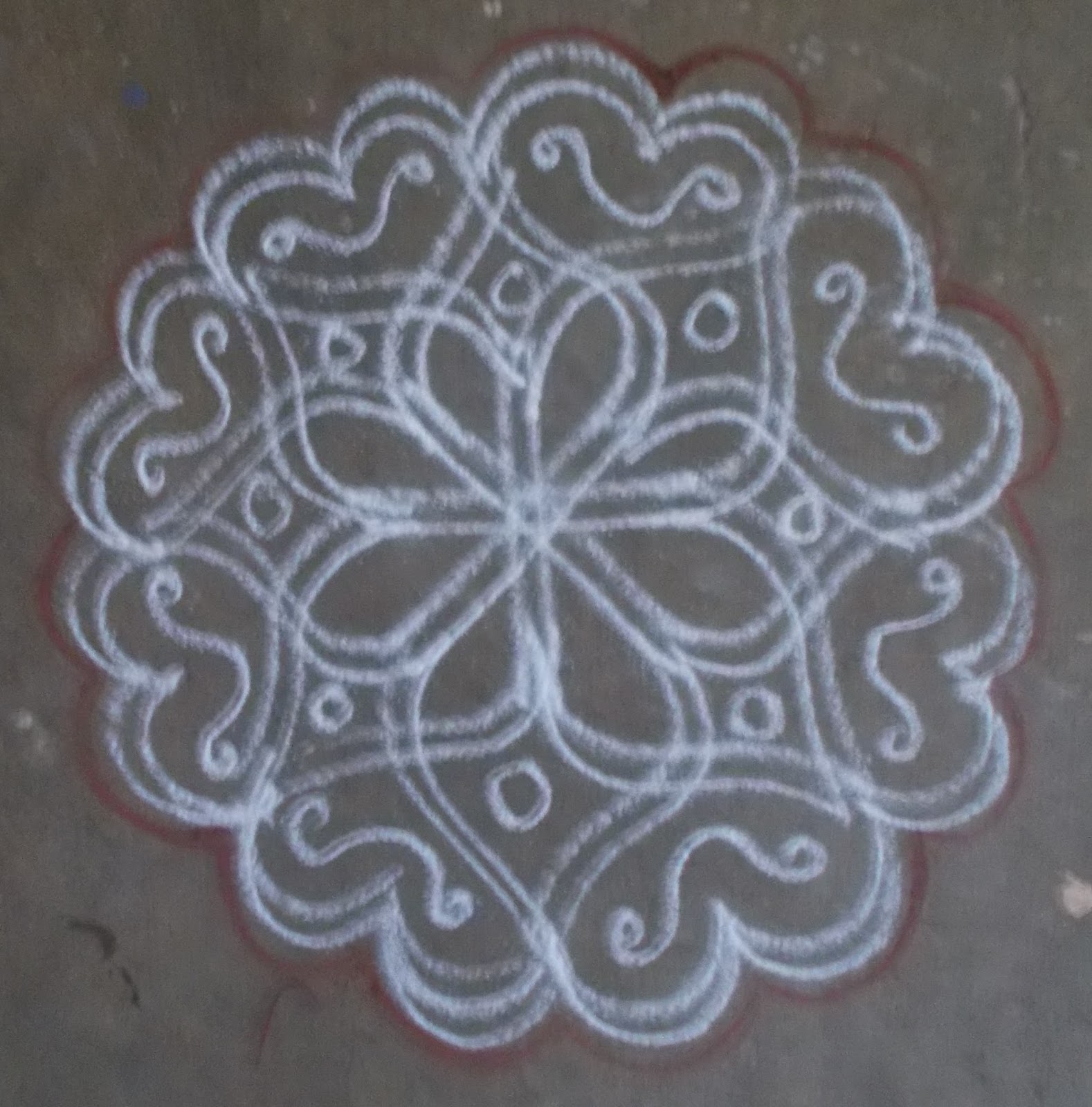 My Friday vaasal kolam