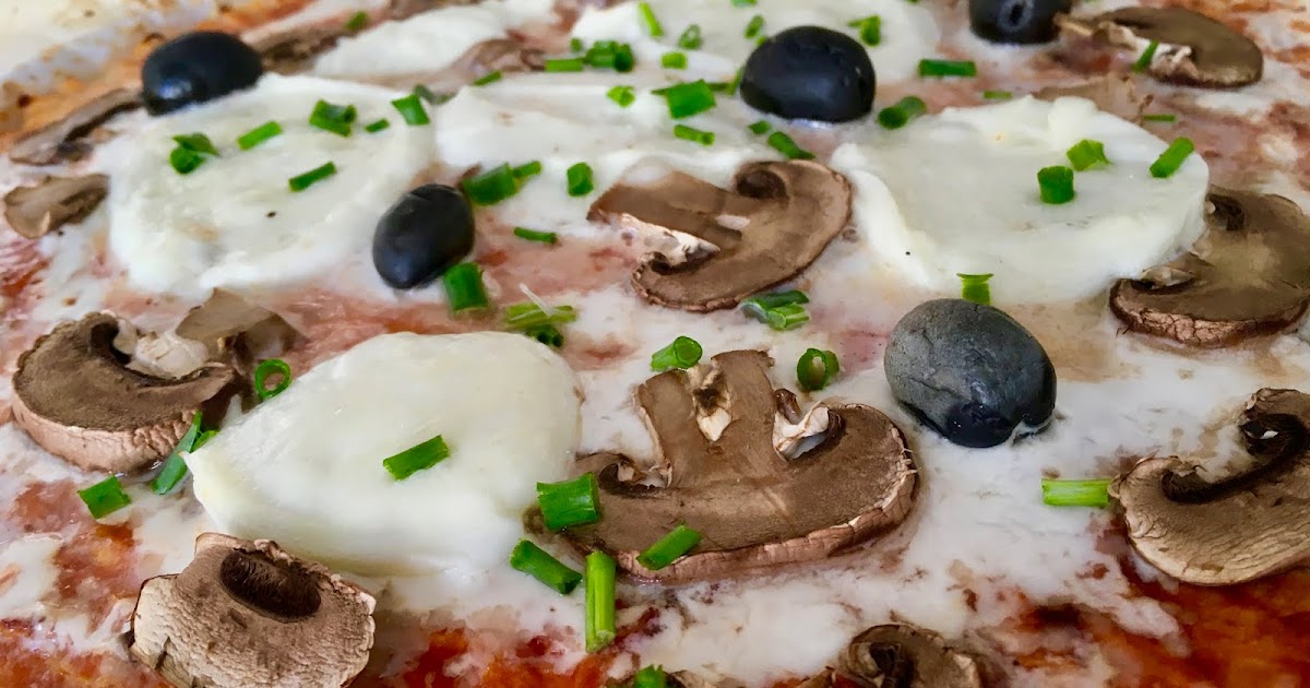 Pizza com base de abóbora