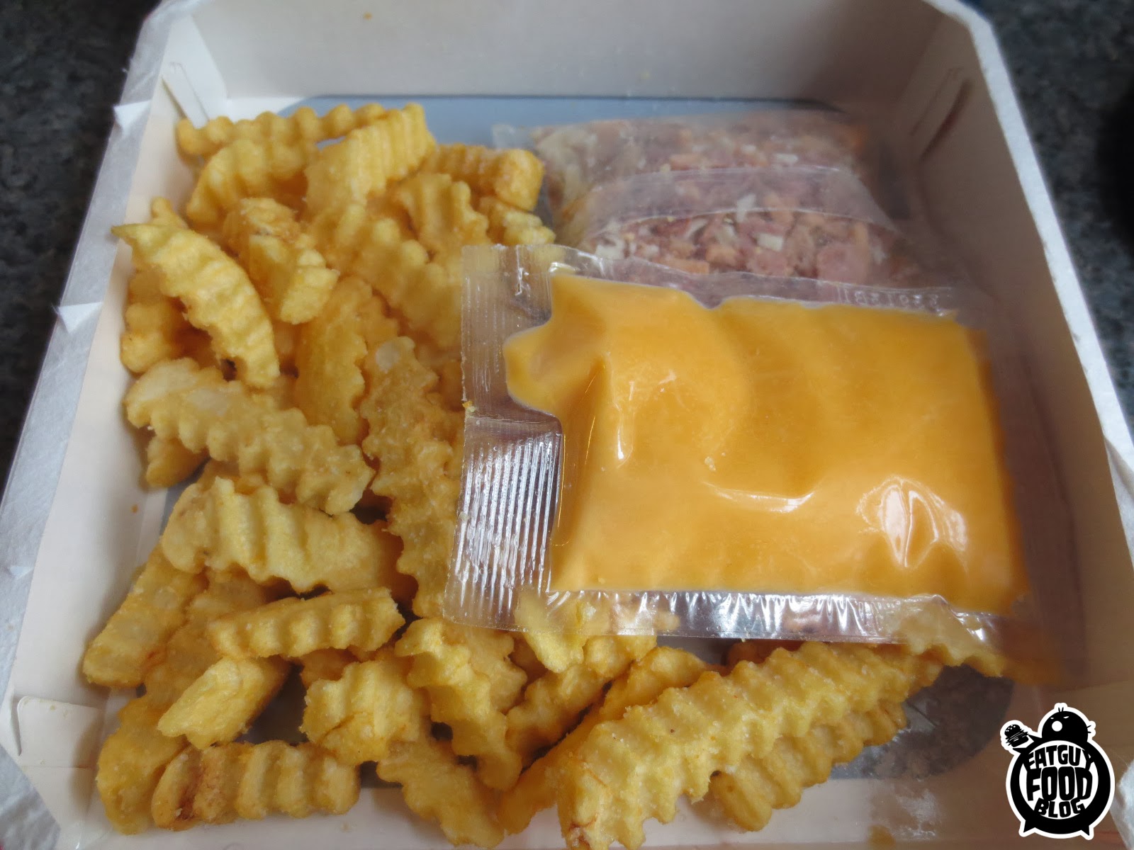 FATGUYFOODBLOG: T.G.I Friday's Loaded Cheese & Bacon Fries!