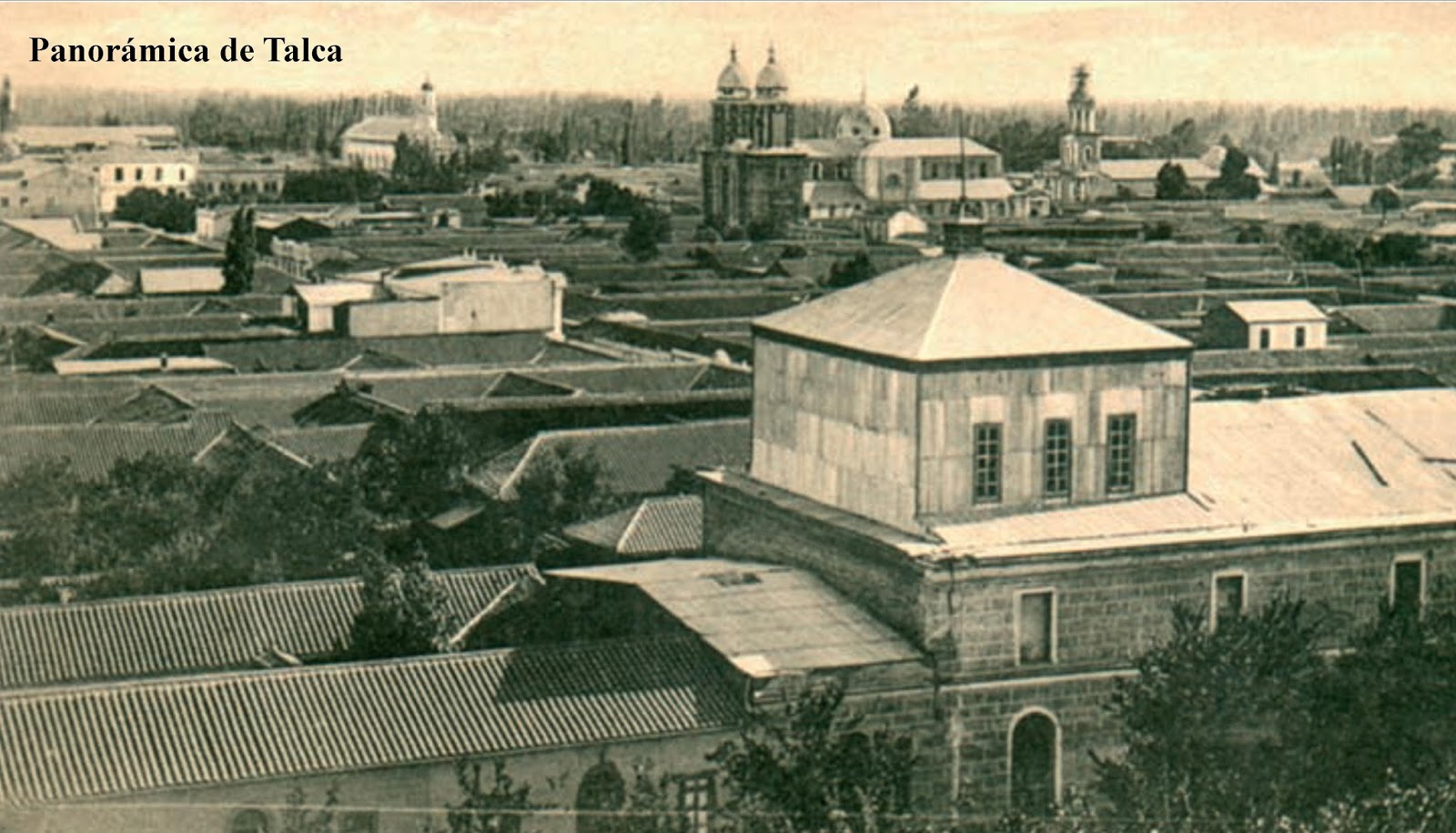 Imágenes de Chile del 1900: Talca