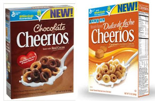 Hjemmelaget blomsterkasse: Cheerios sjokolade