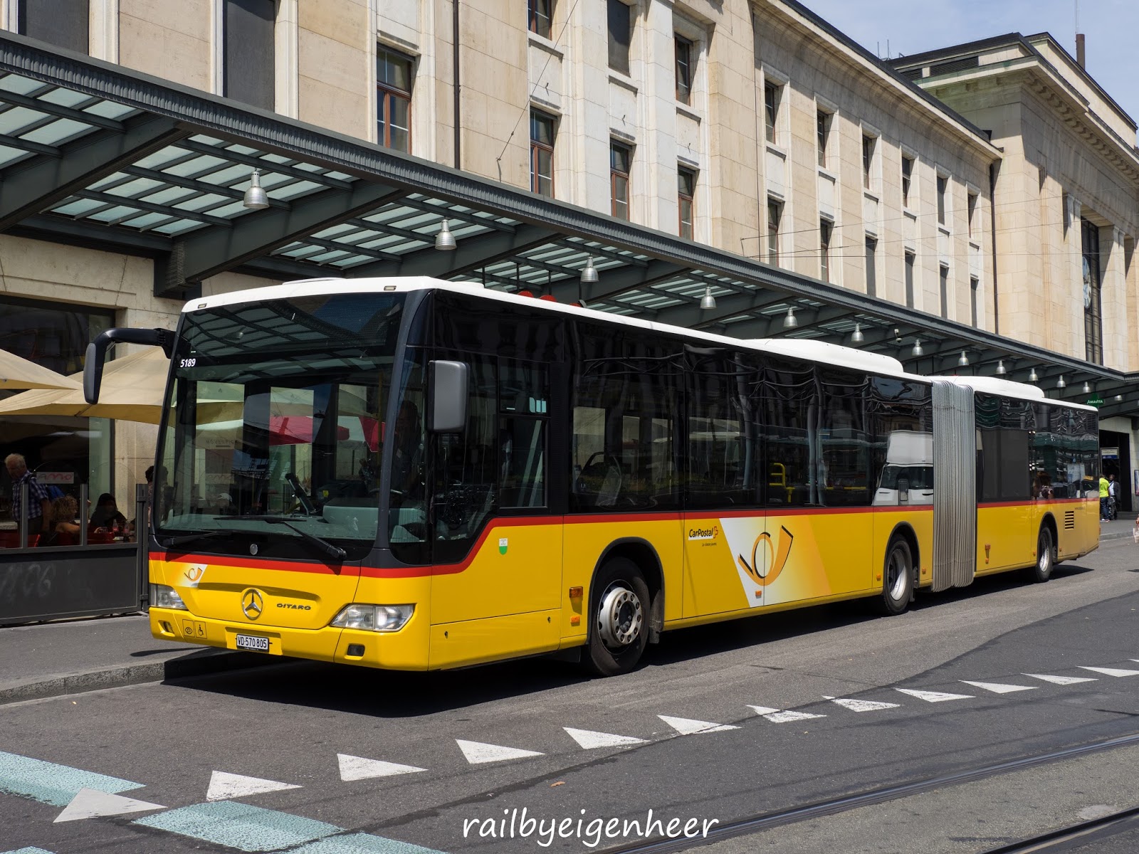 ÖFFENTLICHER VERKEHR: CarPostal VD Mercedes Citaro EVVBus O530G 5186 ...